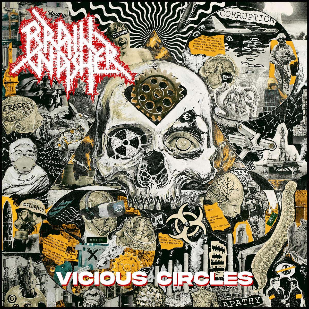 BRAINWASHER: neues Grindcore Album "Vicious Circles" erscheint auch als ...