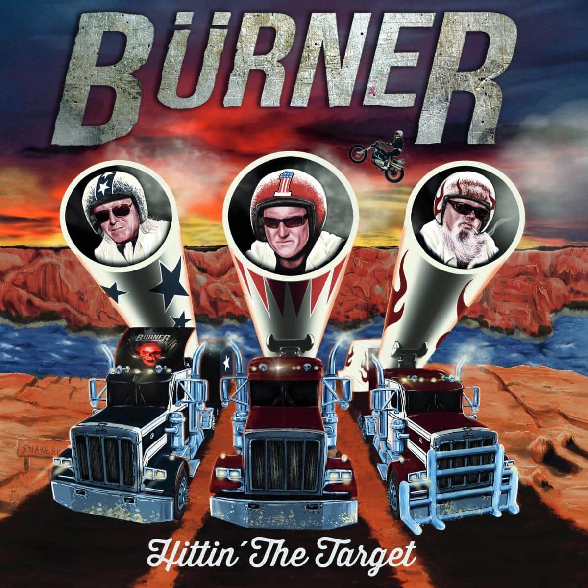 BÜRNER: zweite Single vom neuen Hard Rock Album "Hittin' The Target ...