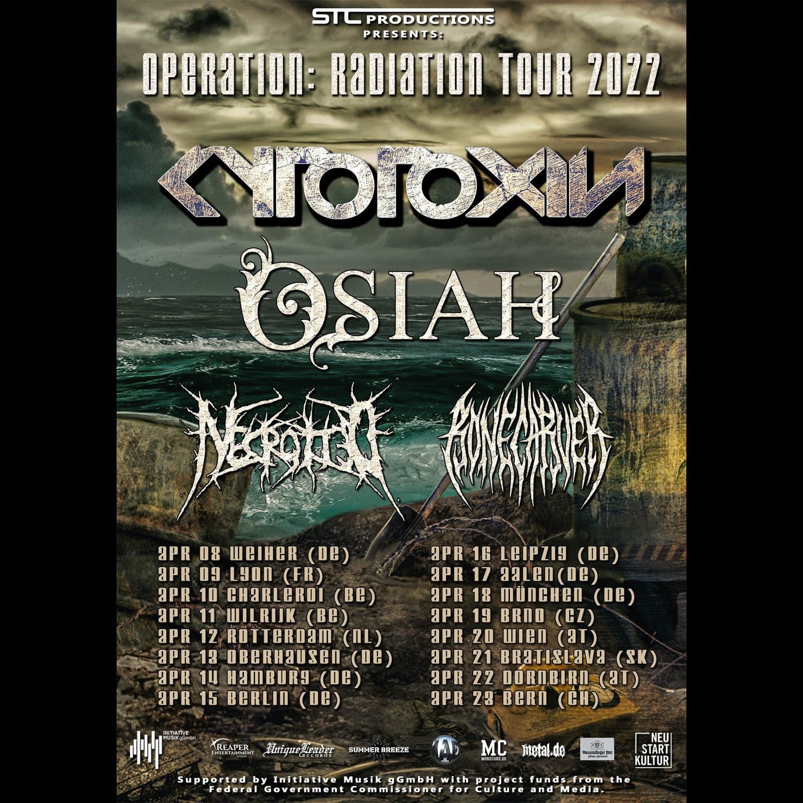 CYTOTOXIN: erste Headliner-Tour durch Europa im Frühling 2022 | News ...