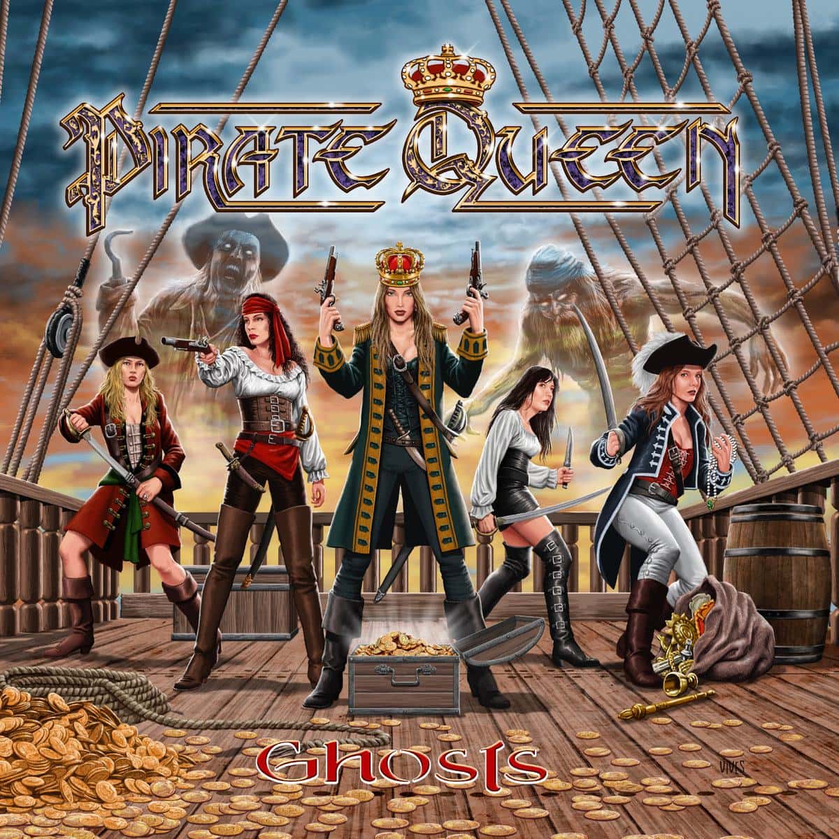 PIRATE QUEEN: debütieren mit neuem Symphonic Power Metal Album "Ghosts ...
