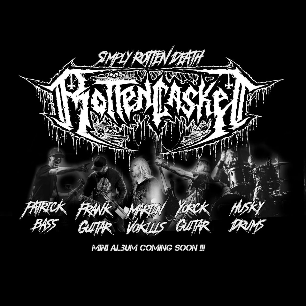 ROTTEN CASKET: Death Metal-Band um Martin van Drunen veröffentlicht ...