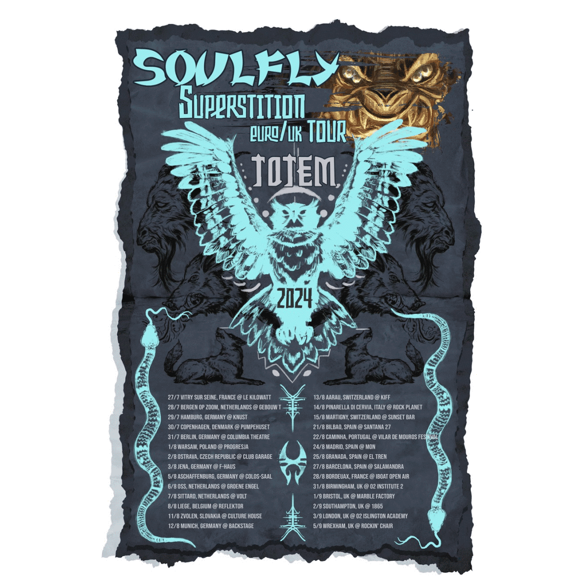 SOULFLY: "Superstition"-Europatour im Sommer 2024 | News, Tourdaten ...