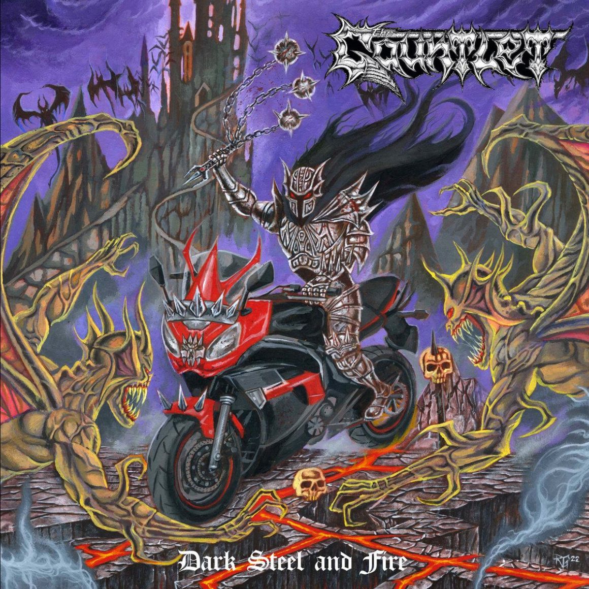 THE GAUNTLET: zweiter Track vom neuen Black ‘n’ Roll Album "Dark Steel ...