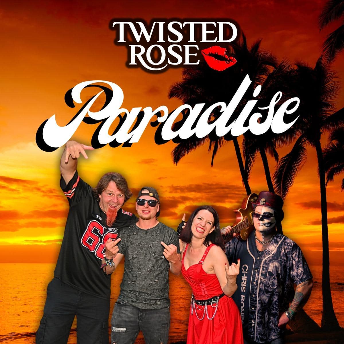TWISTED ROSE: neue Hard Rock Single "Paradise" über die Sehnsucht nach fernen Orten | News ...