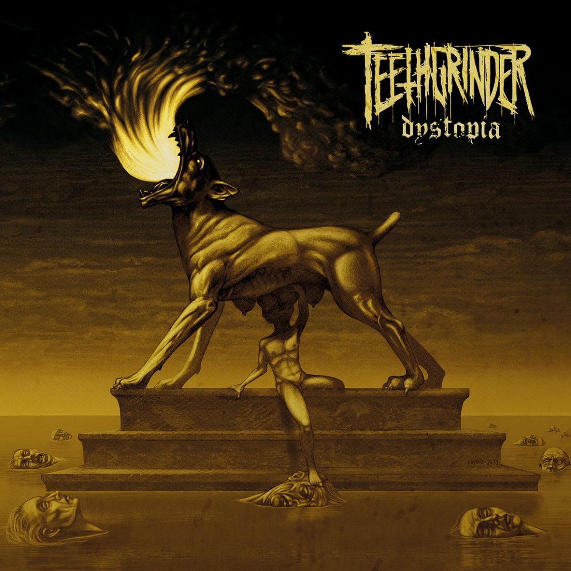 TEETHGRINDER: zweite Single vom neuen Grindcore-Album "Dystopia" & Tour ...