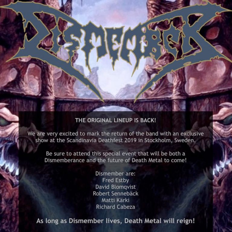 DISMEMBER Archiv | vampster - Metal Magazin