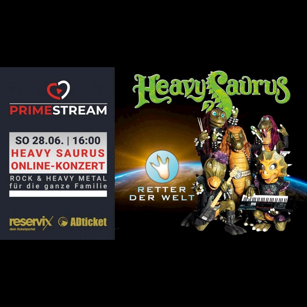 HEAVYSAURUS: Livestream am Sonntag, 28. Juni | News, Livestreams ...