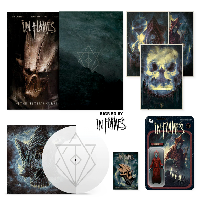 IN FLAMES: "The Jester's Curse"-Graphic Novel erscheint im Frühjahr ...