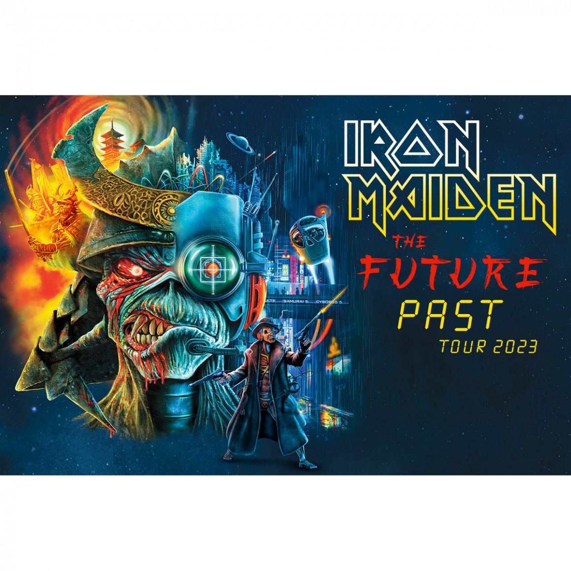 IRON MAIDEN: The Future Past Tour 2023 - Konzerte in Leipzig, Hannover ...