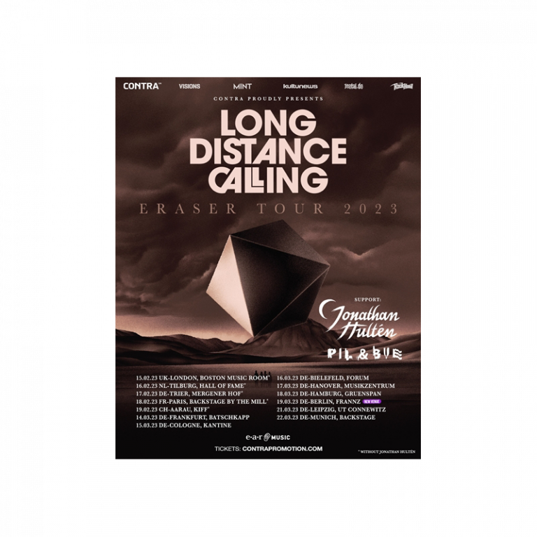 LONG DISTANCE CALLING: Tour mit JONATHAN HULTÈN im März 2023 | News ...