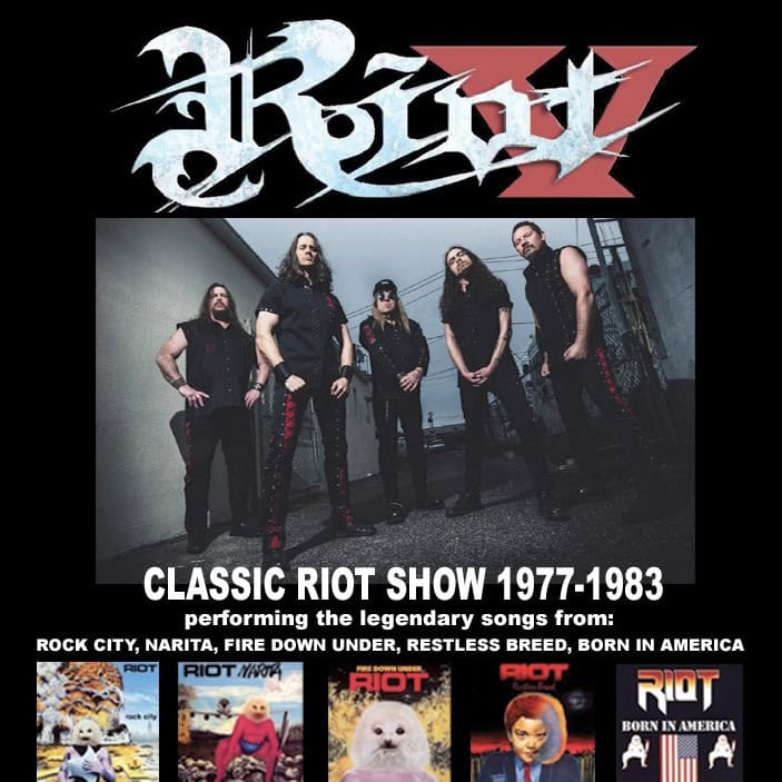 RIOT V: "Classic RIOT Show" - Konzert in Mannheim mit Songs der ersten ...