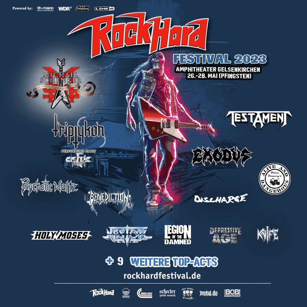 ROCK HARD FESTIVAL 2023 PSYCHOTIC WALTZ Spielen Nicht Weekly Metal